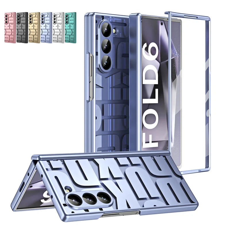 Luxury Clear Hinge Case with Glass Protector – Luxury.com.bd