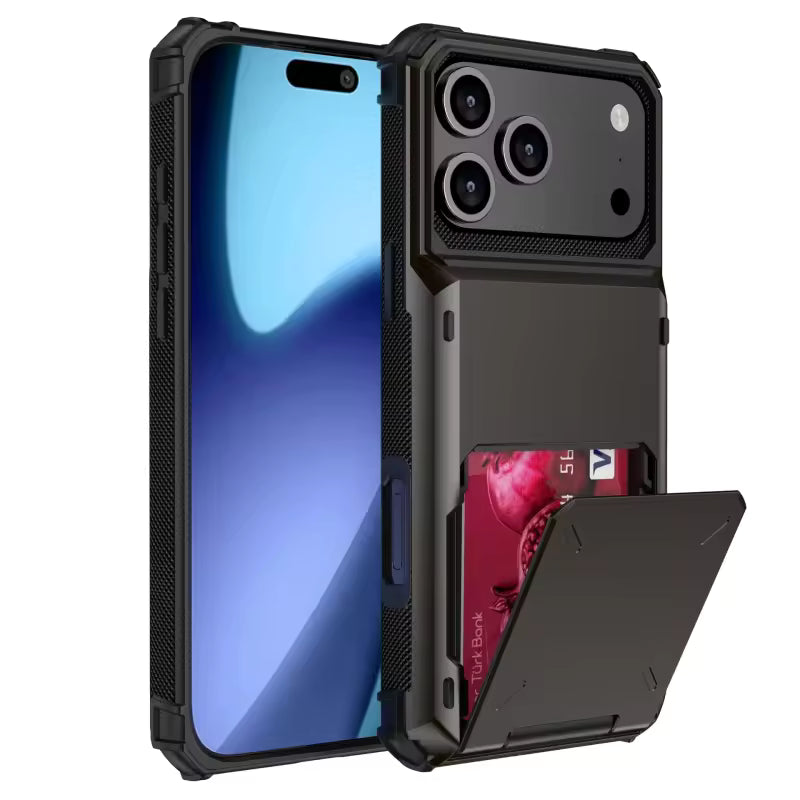 Magnetic Flip Card Holder Case – Luxury.com.bd