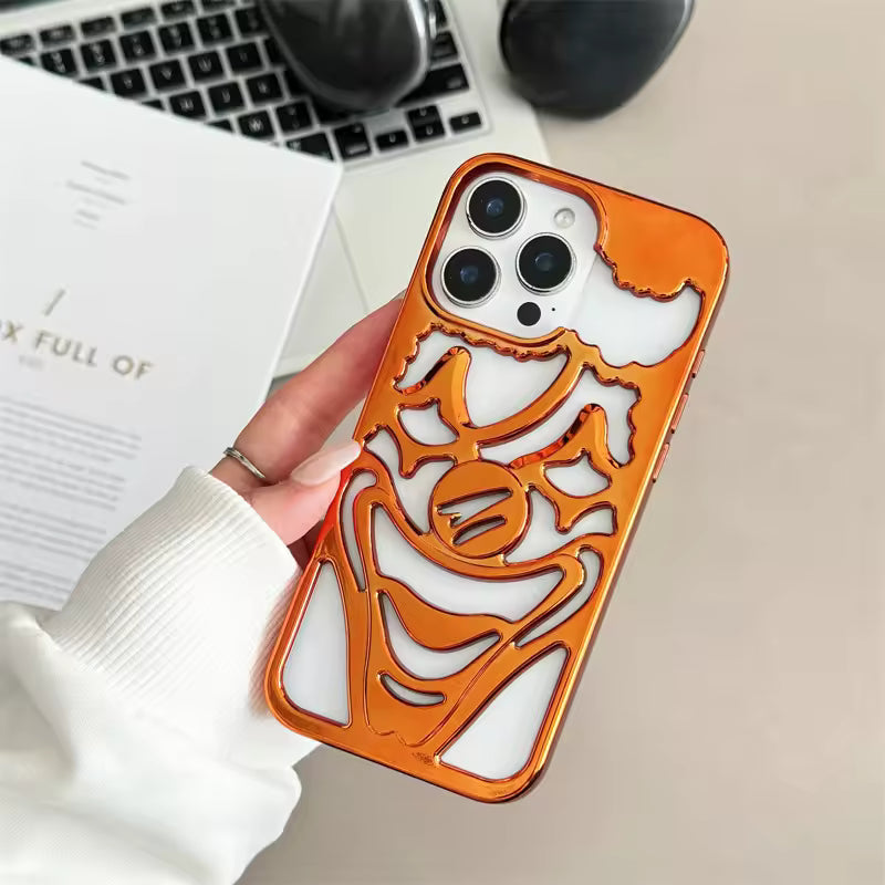 Electroplated Clown Design Phone Case – Luxury.com.bd